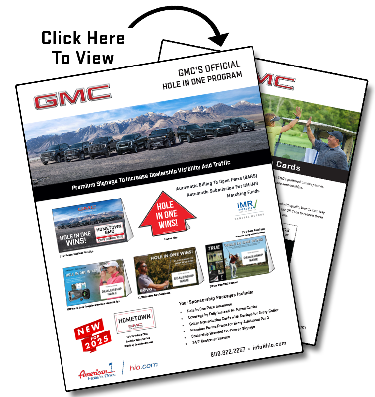GMC Dealers | Hole in One Insurance